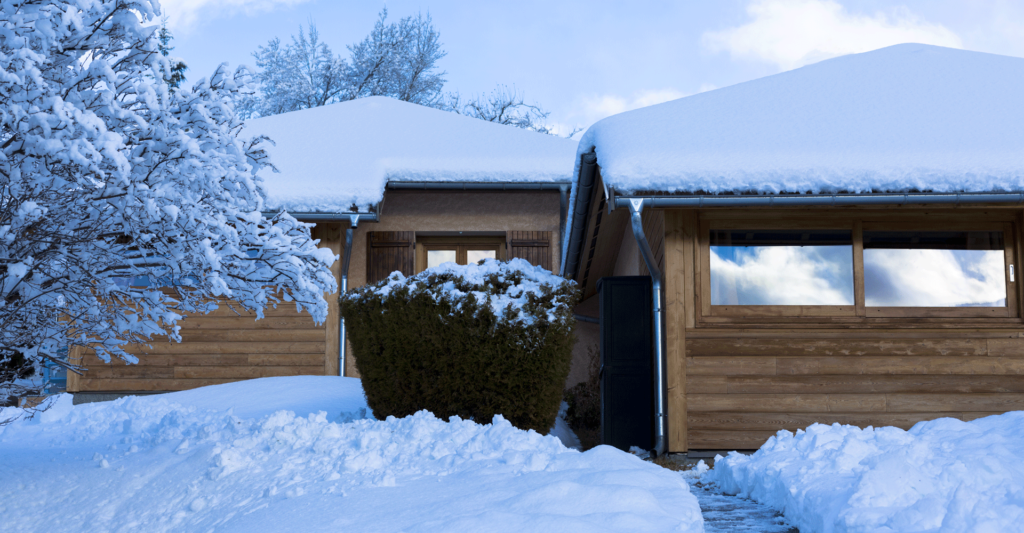 Les chalets version hiver
